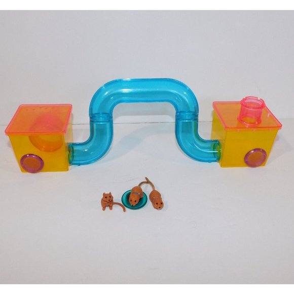 Kenner | Toys | Vtg 9s Kenner Lps Jogging Bustling Gerbils W Tunnel ...
